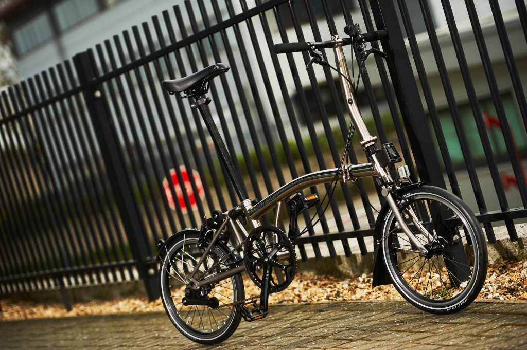 Surface Technology partner Brompton on electroless nickel bike